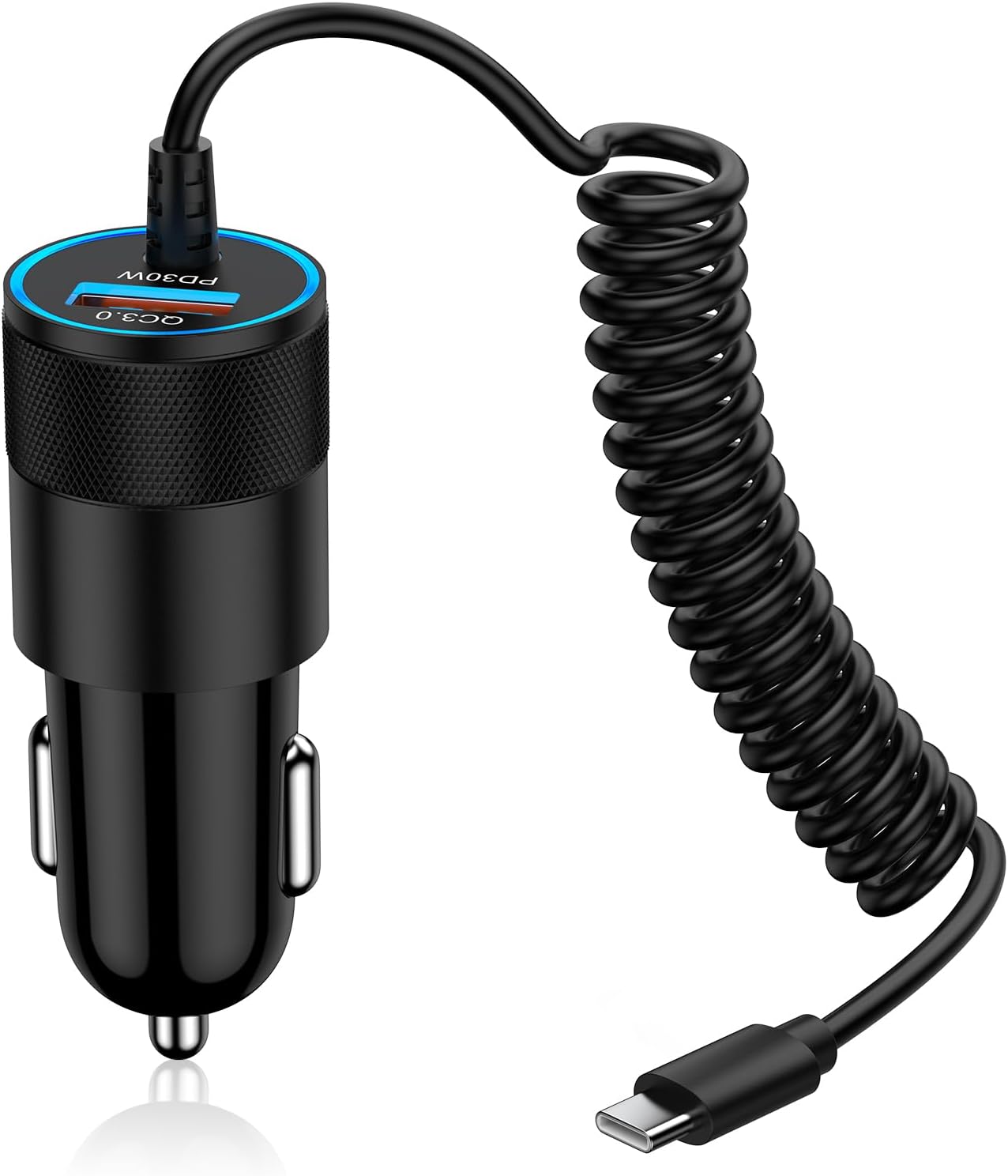 Amazon.com: Fast USB Car Type C Charger 30W Adapter for Moto G Power ...