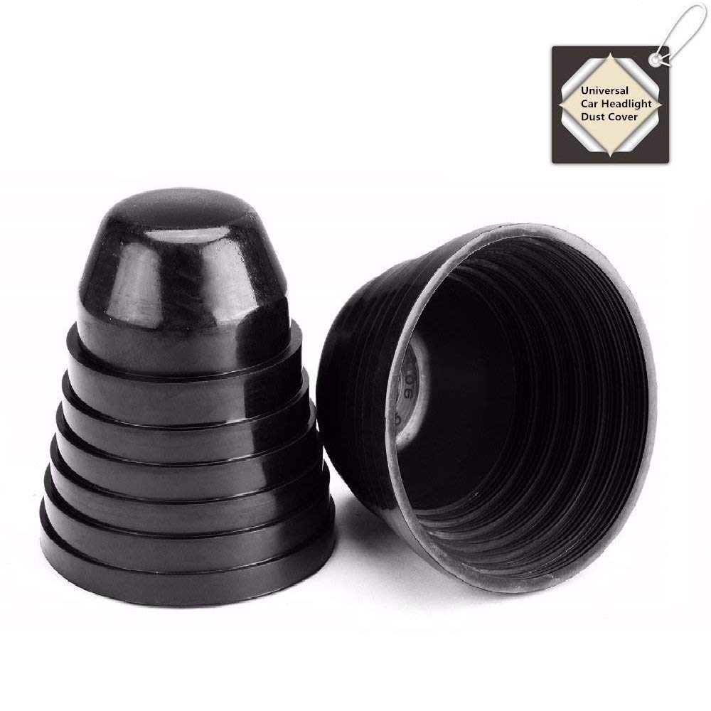 INFITARY Car LED Headlight Bulb Seal Dust-Proof Cover Universal ...