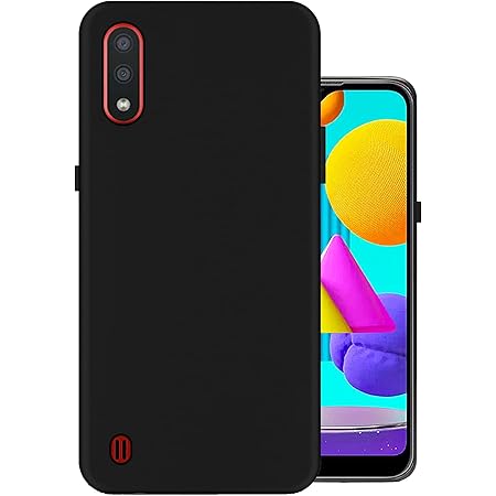 CEDO Samsung M01 Back Cover | Matte Soft Silicon Flexible | Camera Bump ...