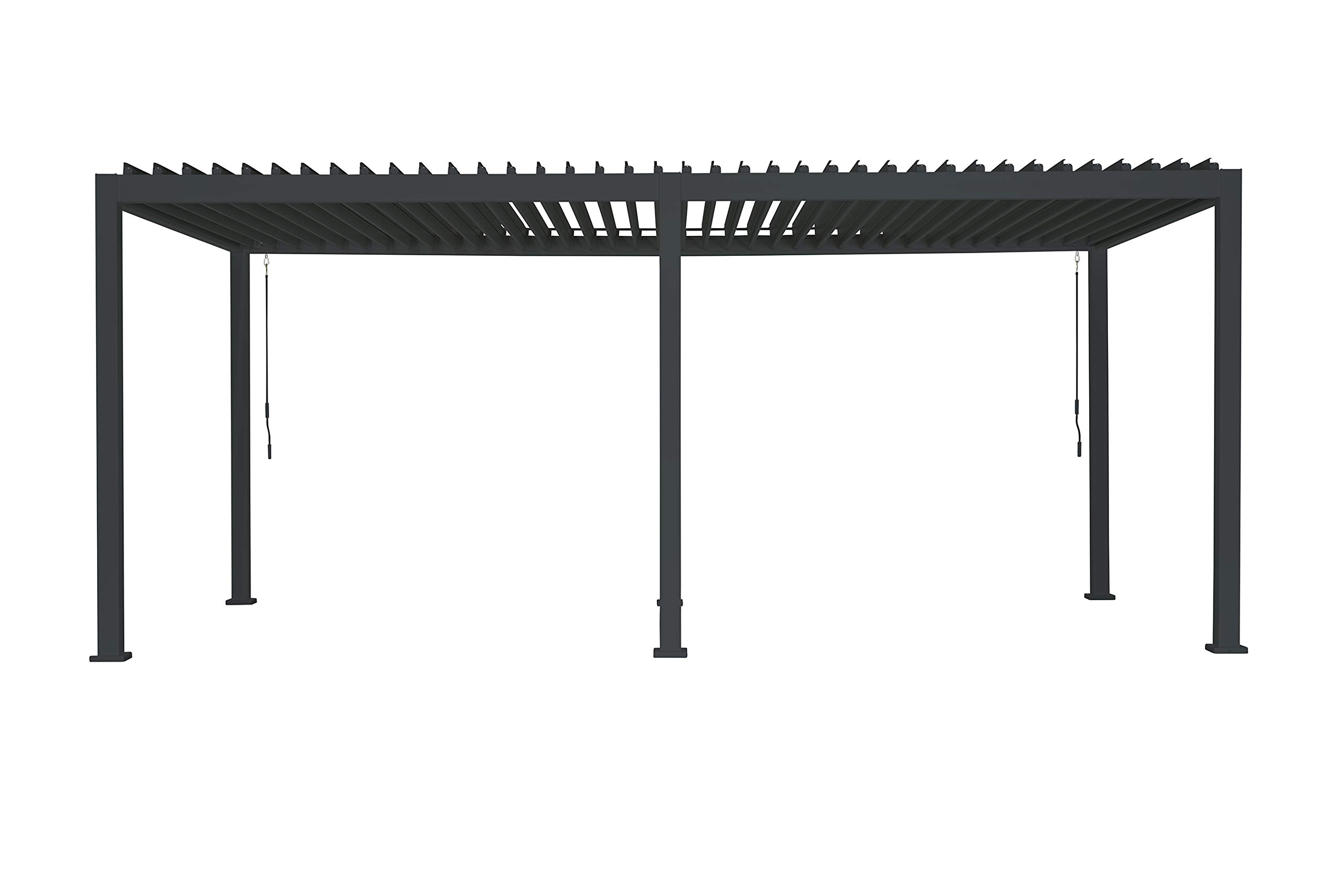 Buy SORARA Mirador Louvered Pergola 10 20 Aluminum Black Outdoor buy-sorara-mirador-louvered-pergola-10-20-aluminum-black-outdoor