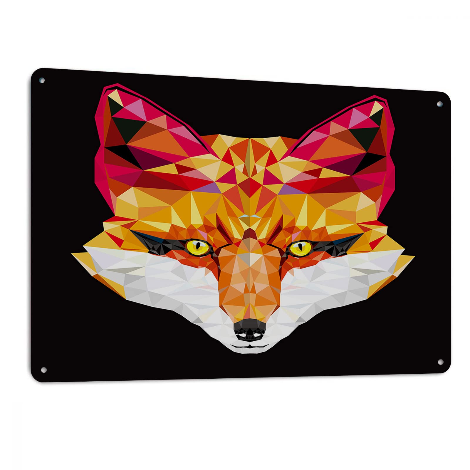 Geometric Fox Head