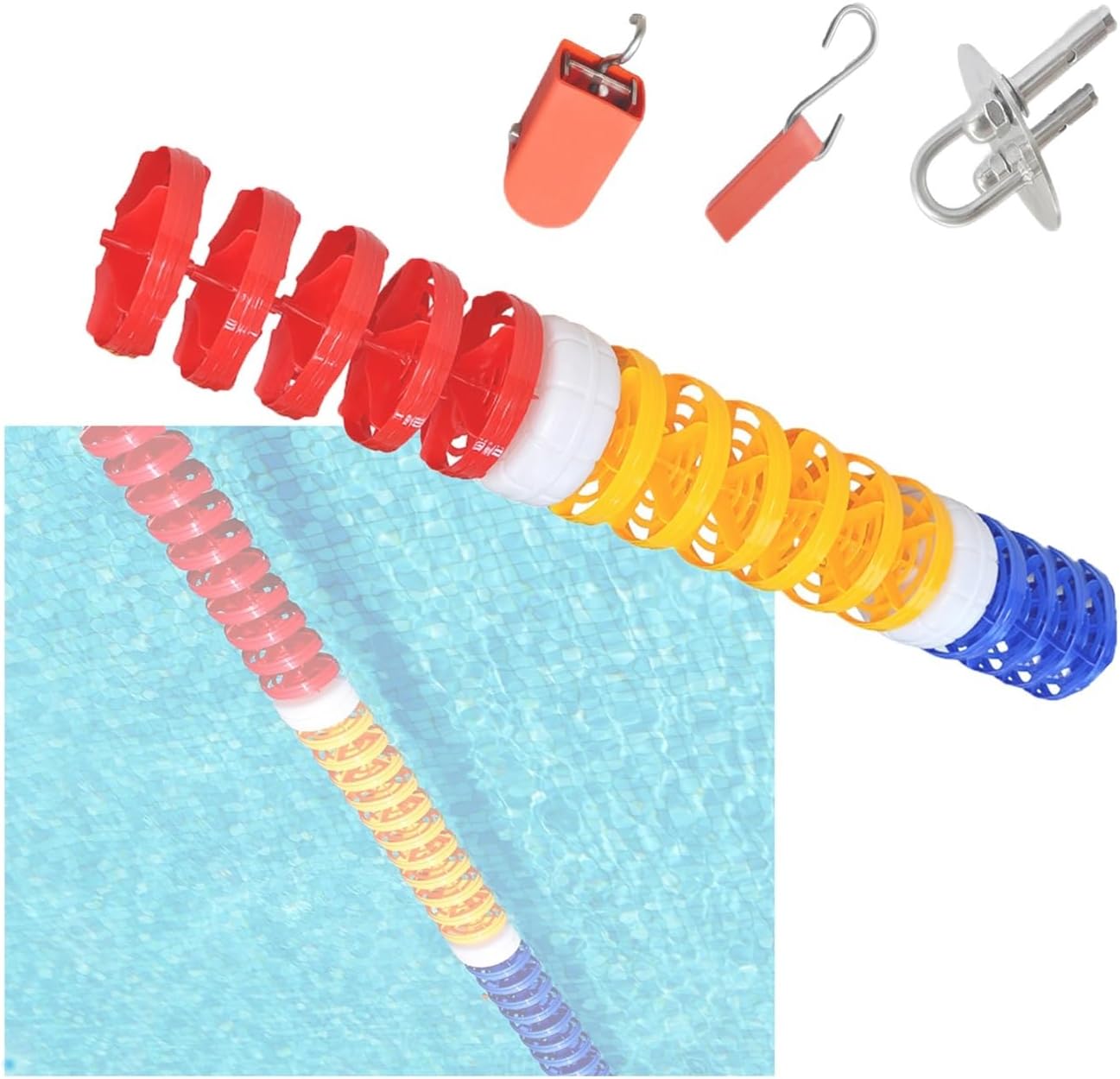 Swimming Pool Lane Rope, Swimming Safety Divider Rope,1-18 Meter ...