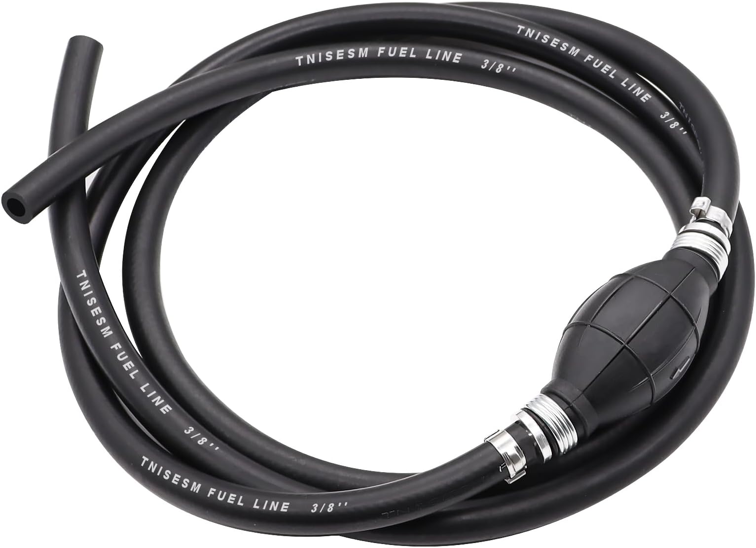 Amazon.com: Tnisesm 3/8" Fuel Line Assembly, Nylon Braided Fuel Line ...