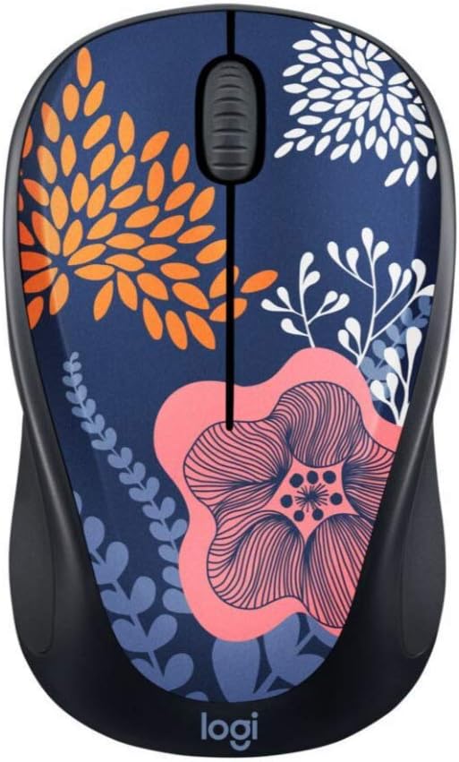 Amazon.com: Logitech Wireless Mouse M305 (Blue Swirl) : Electronics
