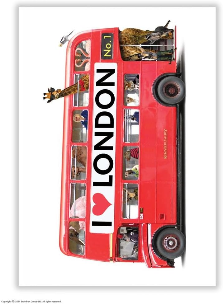 the lazy panda card company 20 London Postcards - Set of 20 Different ...