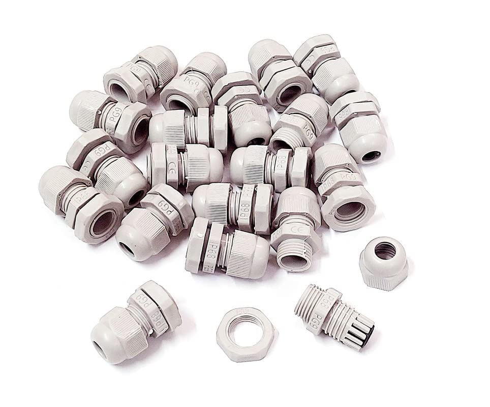 Buy ERH India (Pack of 50) PG Type Waterproof Connector Flame Retardant ...