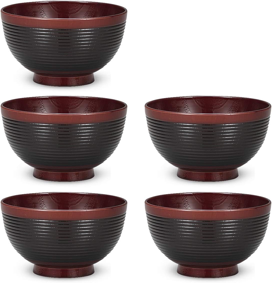 Amazon.com: CtoC JAPAN Select CTC-112177 Soup Bowl, Chisel Wood Grain ...