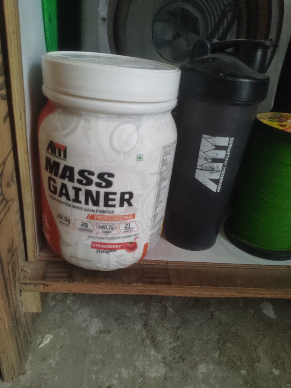 Advance MuscleMass Mass Gainer Powder With Innovative Scoop On Top | 7. ...