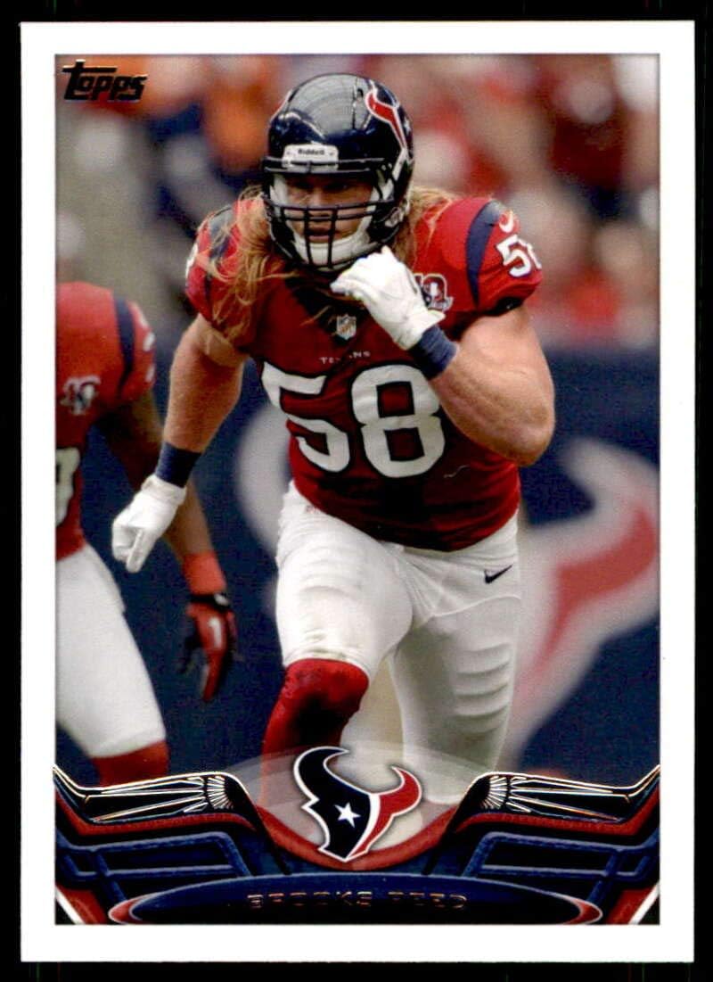 Amazon.com: 2013 Topps Football #79 Brooks Reed Houston Texans Official ...