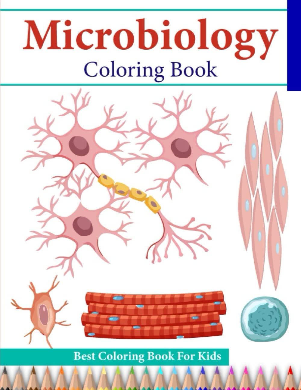 Microbiology Coloring Book An Entertaining Bacteria Viruses Fungal ...