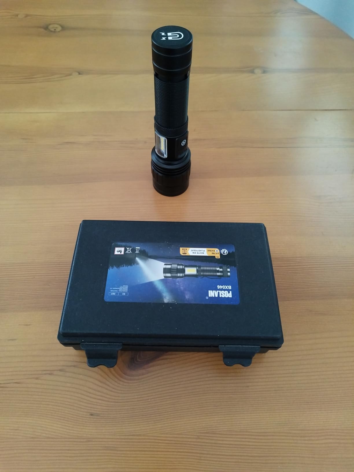 Poslani Lampe Torche LED Ultra Puissante, 30000 Lumens Lampe de Poche ...