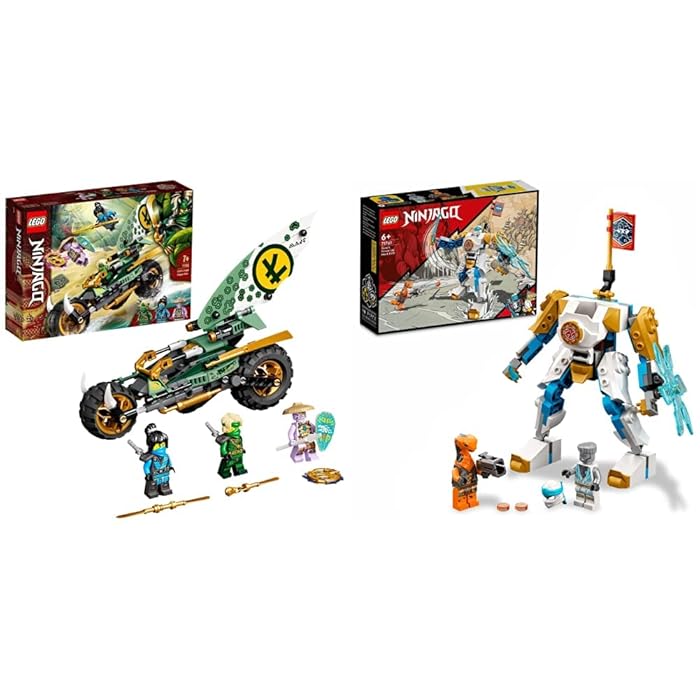 Buy LEGO 71745 NINJAGO Lloyd’s Jungle Chopper Bike Building Set ...