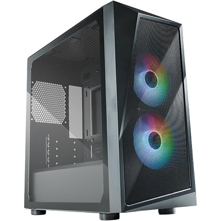 Cooler Master CMP 320 PC Case - Chassis Mini-Tower con 2 ventole ARGB ...
