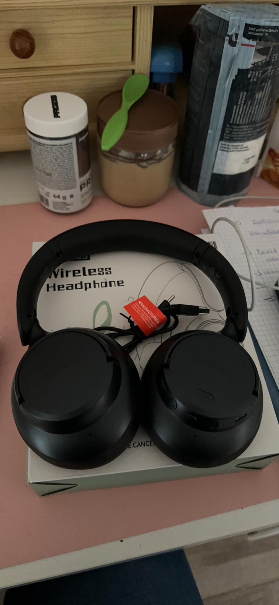 BERIBES Bluetooth Kopfhörer Over-Ear,Active Noise Cancelling Kopfhörer ...