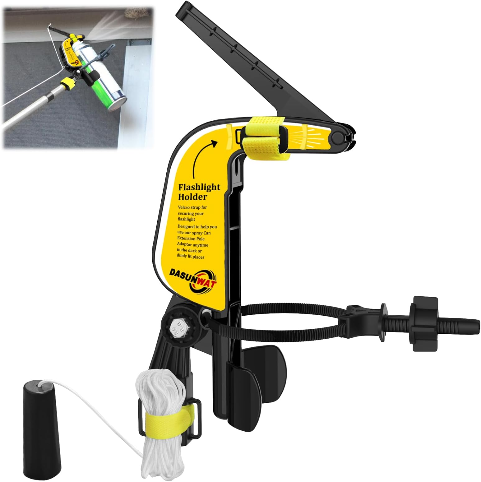 Amazon.com : Spray Can Extension Pole Adaptor,Sprayer Adaptor Trigger ...