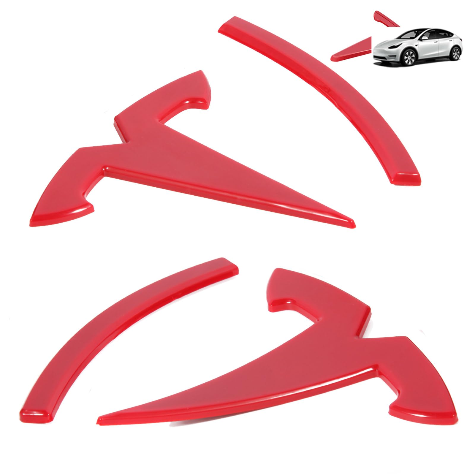 Snapklik.com : Nanaholy Model Y Accessories For Tesla Emblem Sticker ...