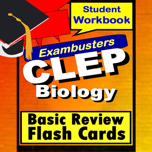Amazon.com: CLEP Biology Review Test Prep Flashcards--CLEP Study Guide ...