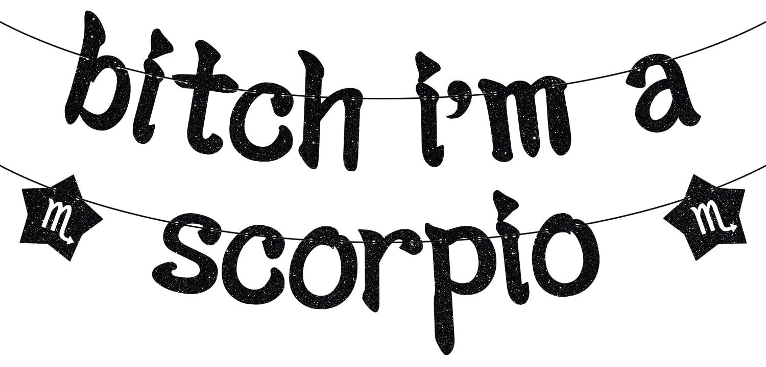 Amazon.com: I'm a Scorpio Banner, Big Scorpio Energy, Scorapio Season ...