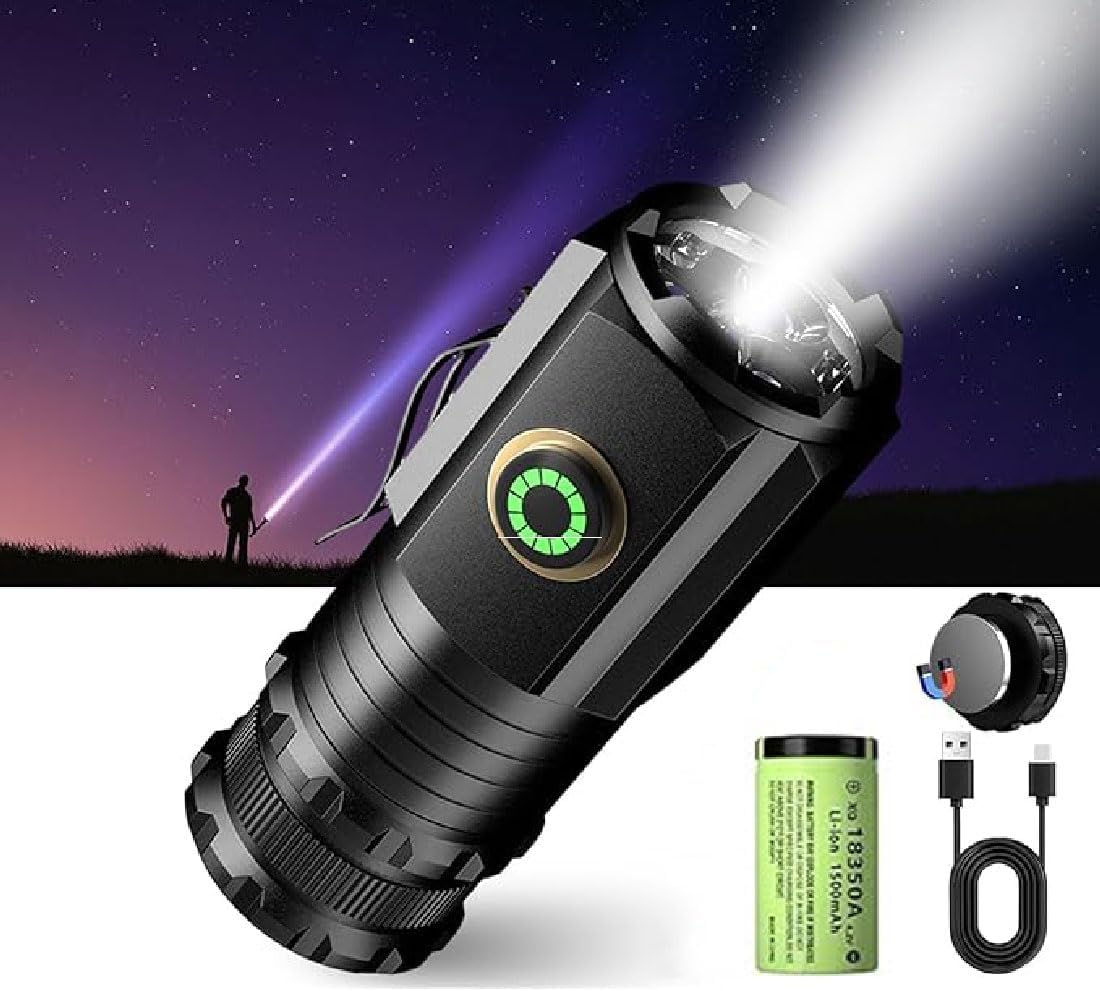 GUSHE Magnolight, Magnolight Flashlight, Magnetic Mini Torch ...