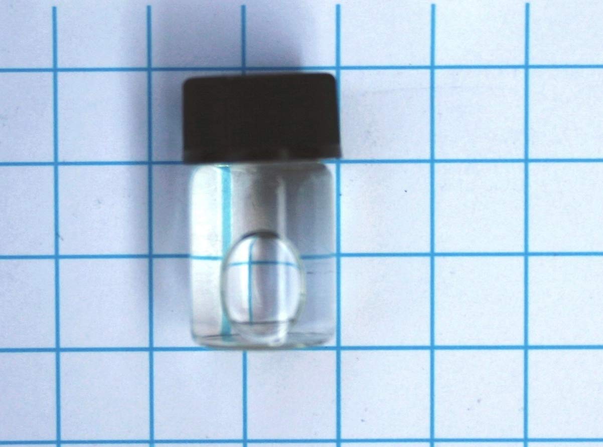 2 cc Deuterium Oxide Heavy Water D2O 99.9% Purity in Glass Vial ...