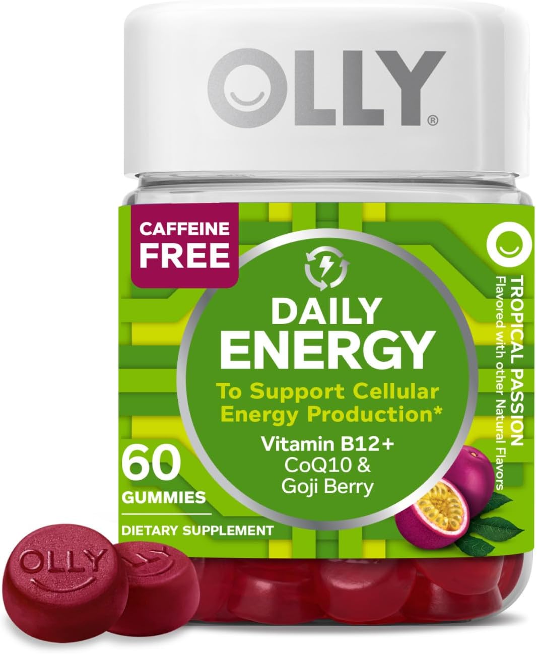 Amazon.com: OLLY Goodbye Stress Gummy, GABA, L-Theanine, Lemon Balm ...