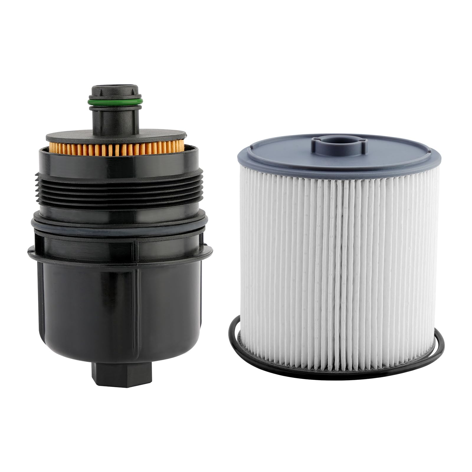 Amazon.com: Engine Oil Filter & Fuel Filter Set With Seal, Compatible ...