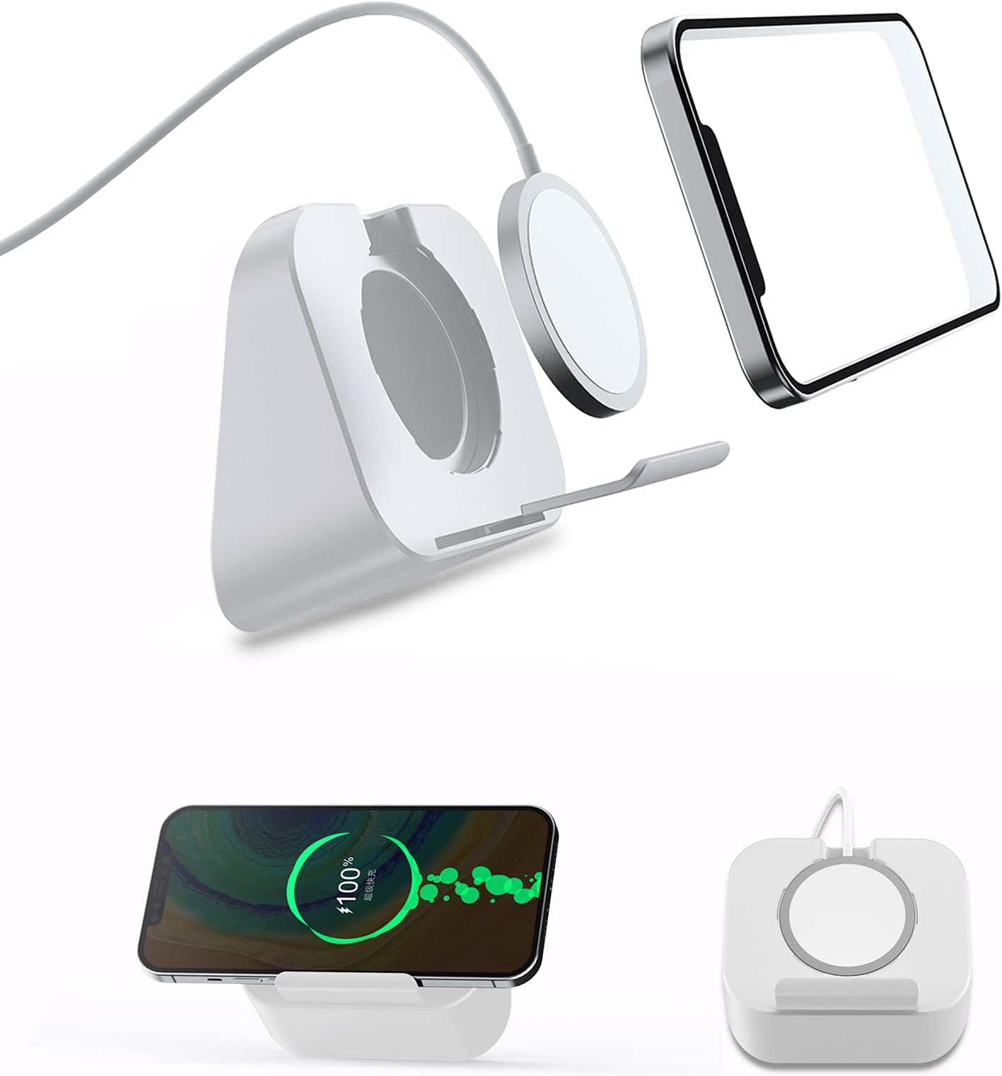 Amazon.com: NOTMBESTM Phone Wall Mount for Magsafe Charger Bedside ...