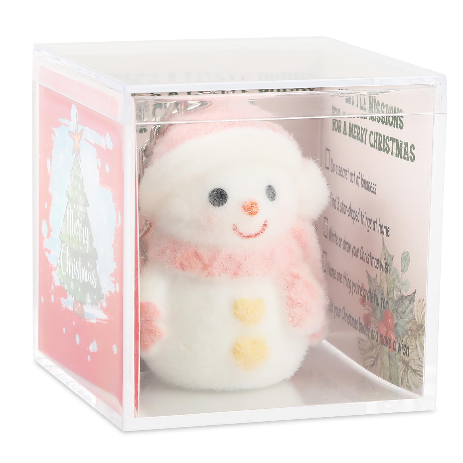 Snapklik.com : JULEASEL Christmas Keychain Snowman Buddy Cute Snowman ...