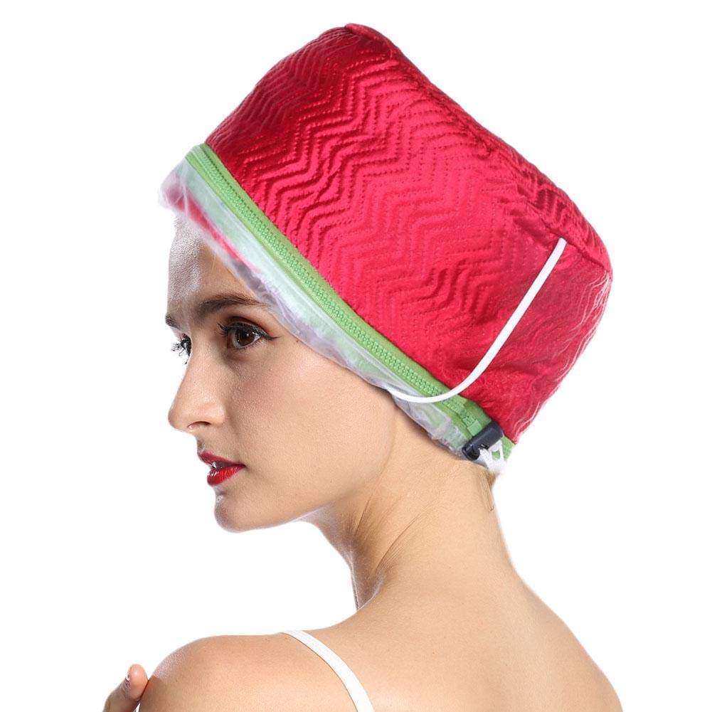 Amazon.com : Electric Hair Steamer Cap, 3 Gears Temperature Control ...