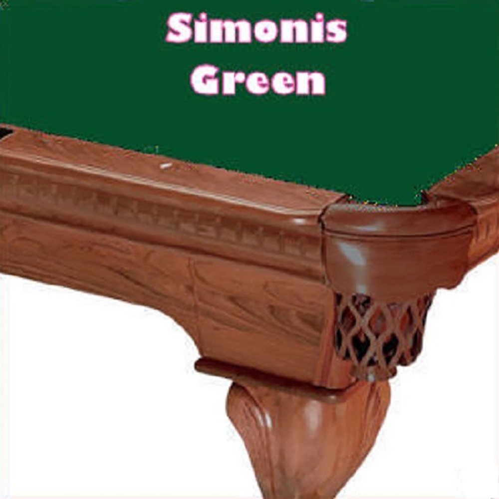 Amazon.com : Simonis Cloth 760 Pool Table Cloth - Standard Green - 9ft ...