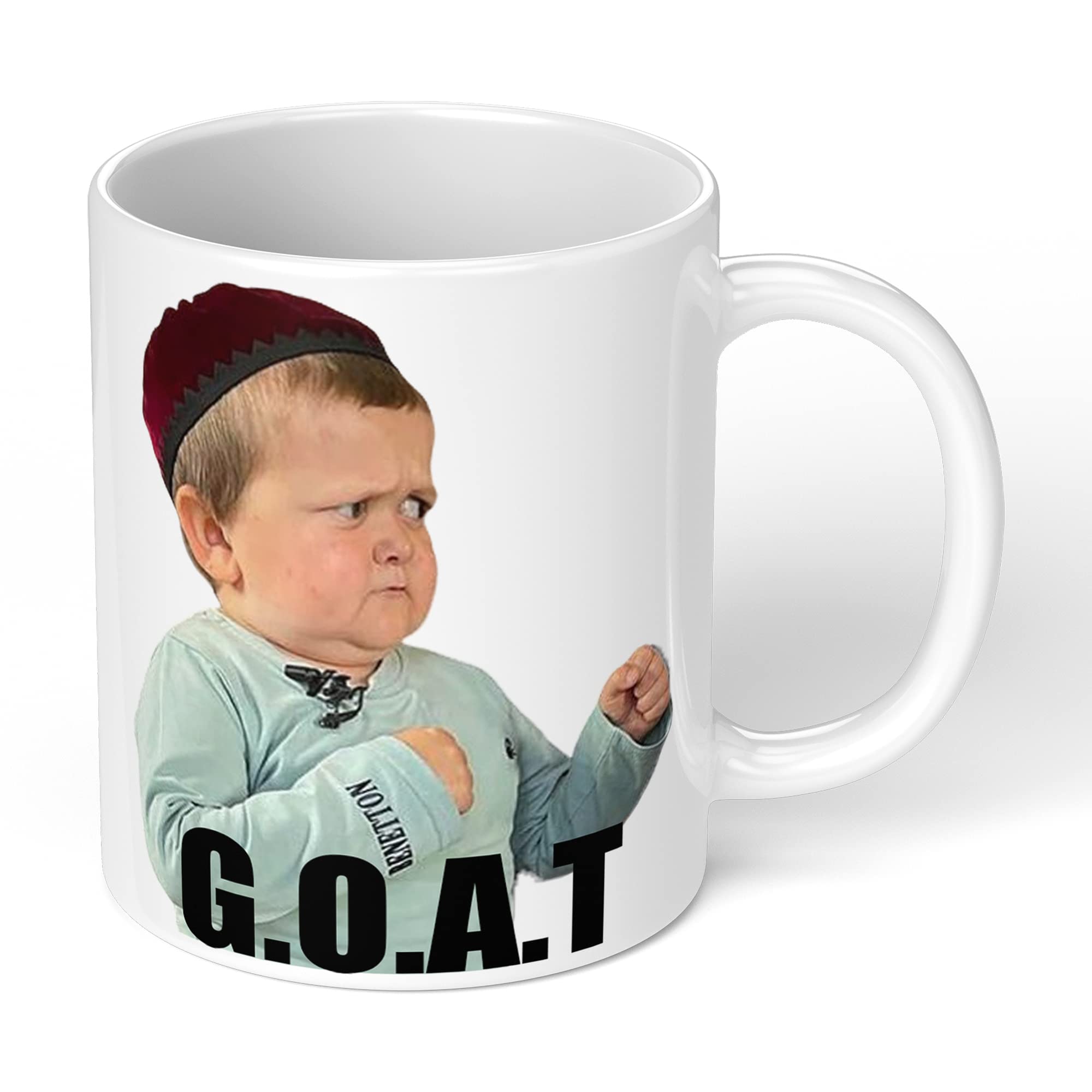 Midget Meme Goat Mug Secret Santa 11oz Humour Gag Gift Funny Mugs for Men Gift for Woman Xmas ...