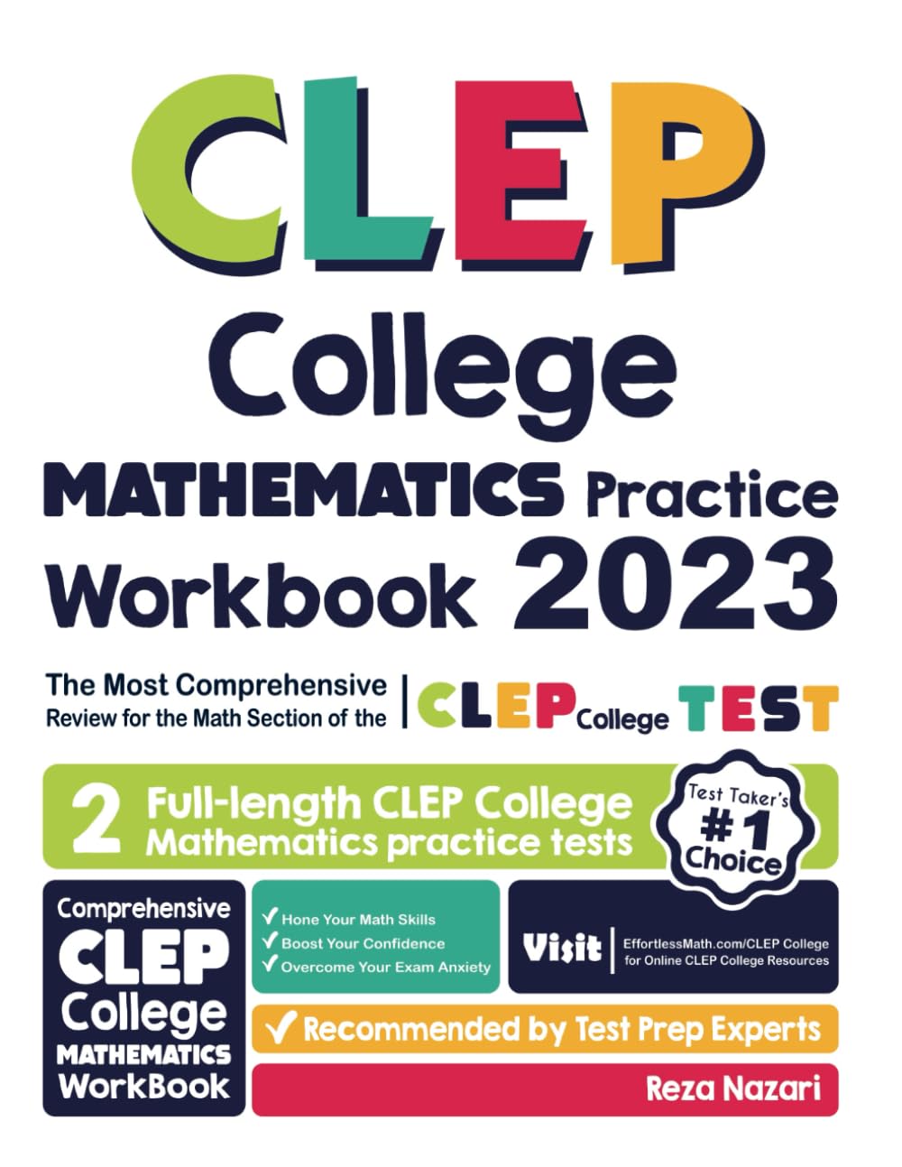 CLEP College Mathematics Practice Workbook: The Most Comprehensive ...