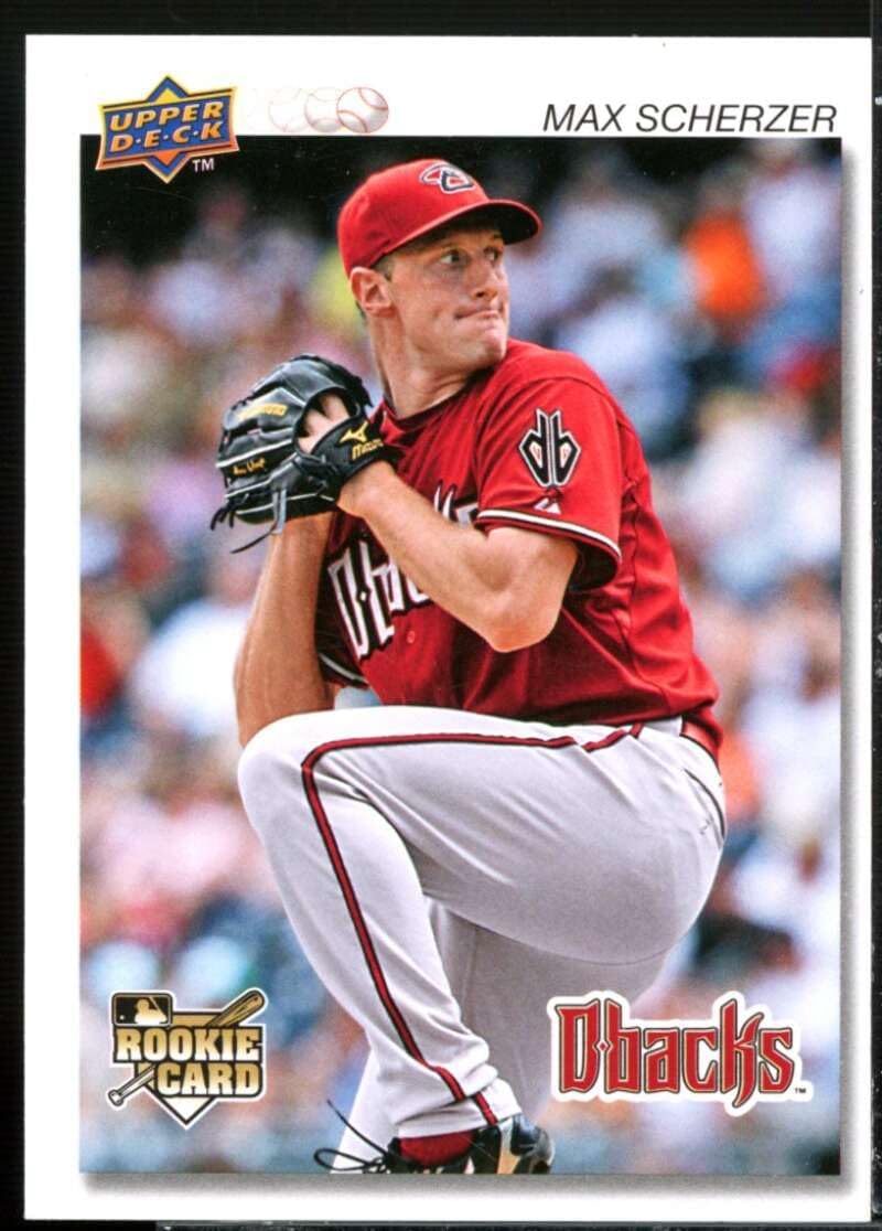 Amazon.com: Max Scherzer 92 ML Rookie Card 2008 Upper Deck Timeline ...