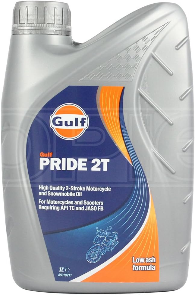 Amazon.fr : Gulf Pride 2T 2 temps Moto Huile – 1 litre
