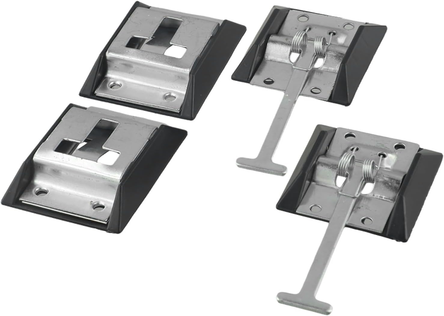 2 Pack Door Retaining Latch Catch Plate Hook Spring Caravan Door ...