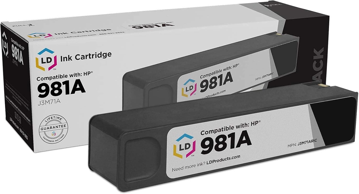 Amazon.com: LD Remanufactured Ink Cartridge Replacement for HP 981A ...