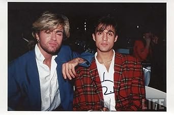 Amazon.com: SINGER - SONGWRITER Andrew Ridgeley WHAM! autograph, signed ...