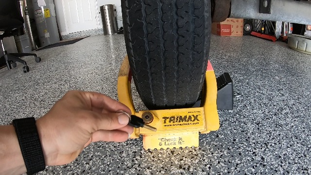 Watch Trimax TCL65 Wheel Chock Lock Yellow/Red 7.25in Brand-Review on ...