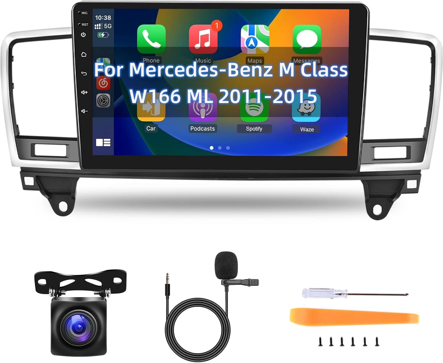 Car Stereo Radio for Mercedes-Benz M Class W166 ML 2011 2012 2013 2014 ...