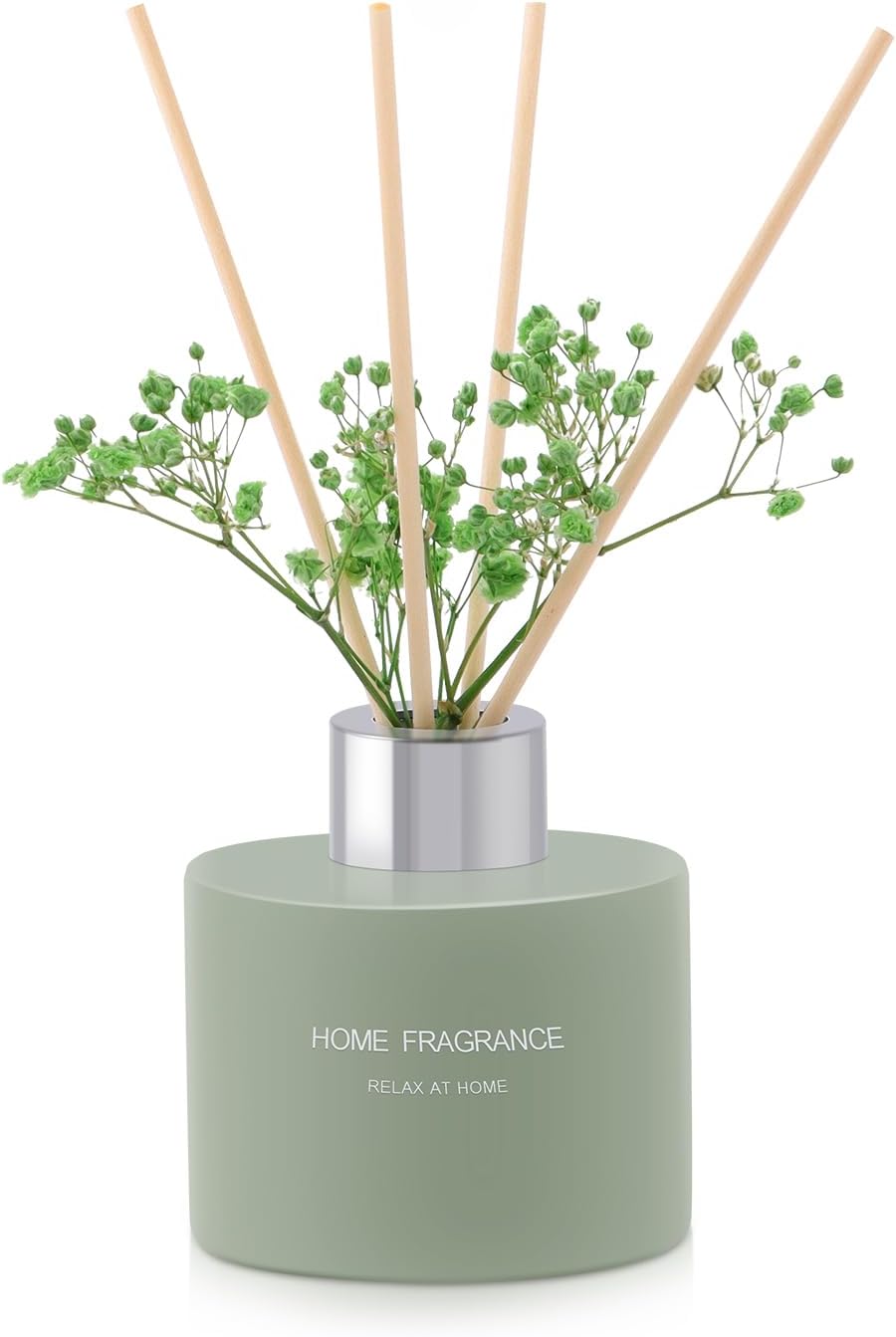 Amazon.com: Reed Diffuser Set Vanilla 3.4 Fl Oz (100ml) - 2 x 50ml ...