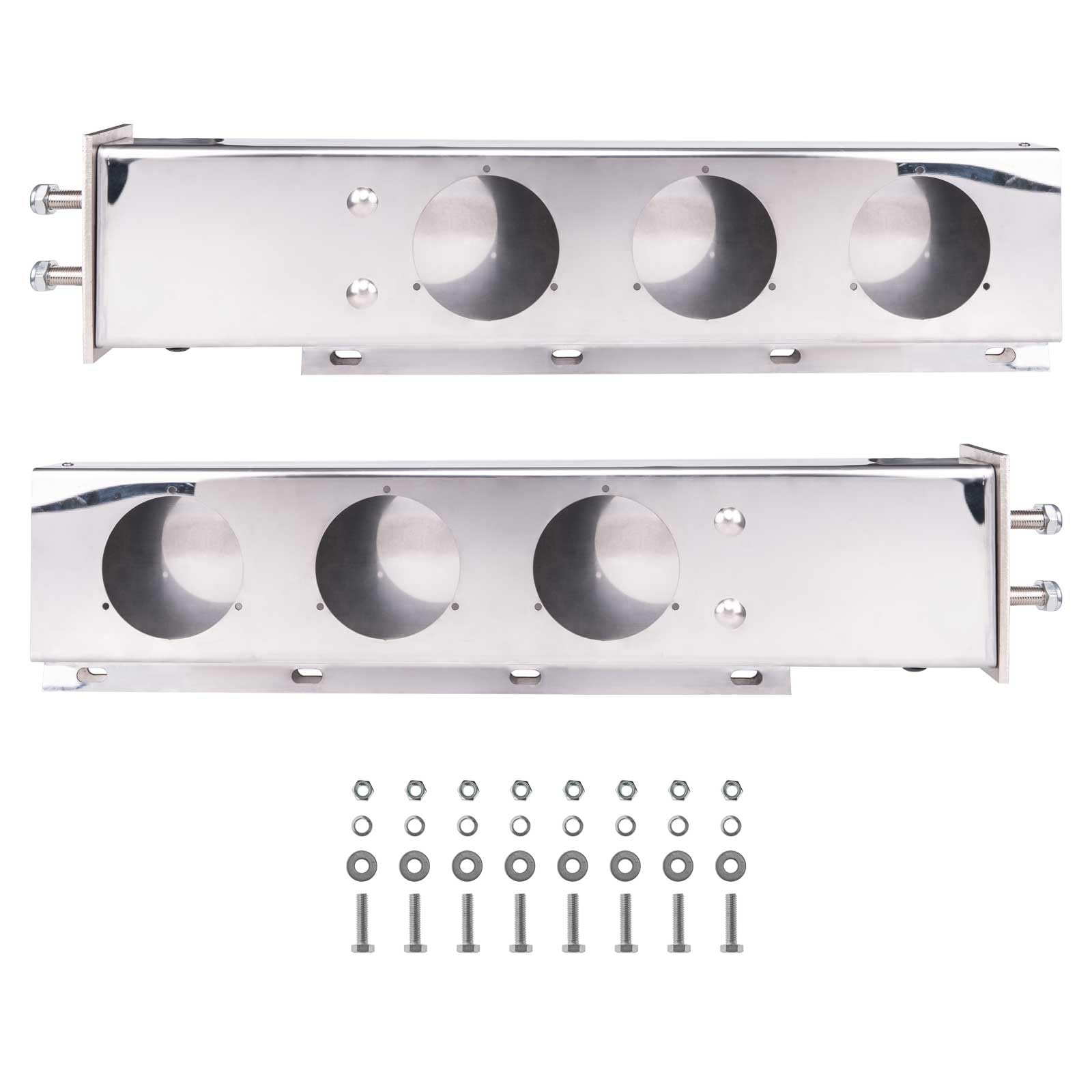 Amazon.com: Stainless Steel Straight Spring Loaded Mud Flap Hanger Set ...