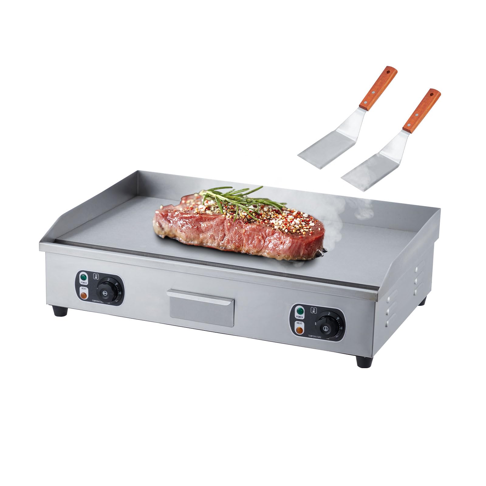 Amazon.com: GARVEE 29" Commercial Electric Griddle, 110V, 3000W ...