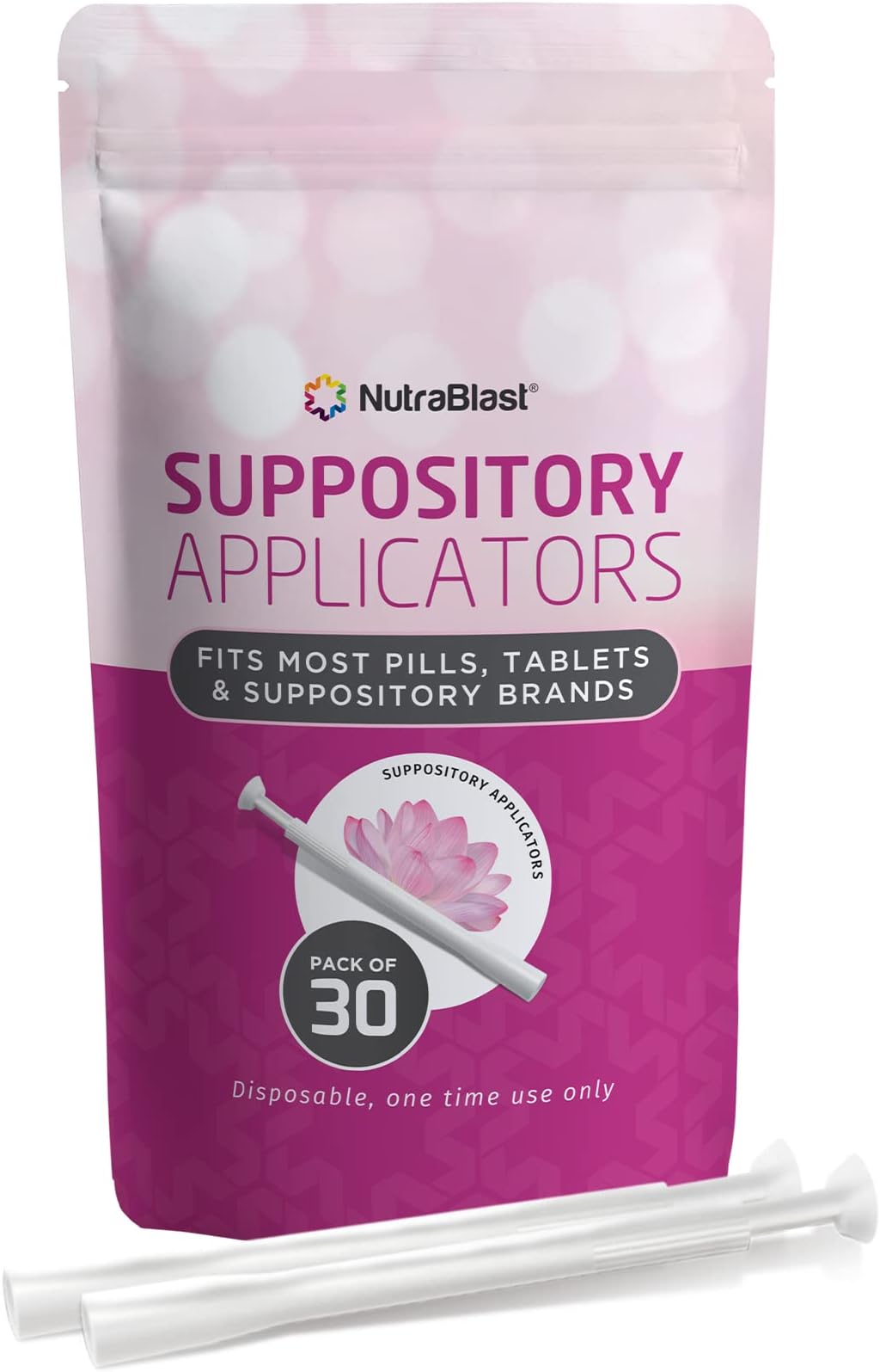 Amazon.com: Natureland Vaginal Suppository Applicators for Women,Soft ...