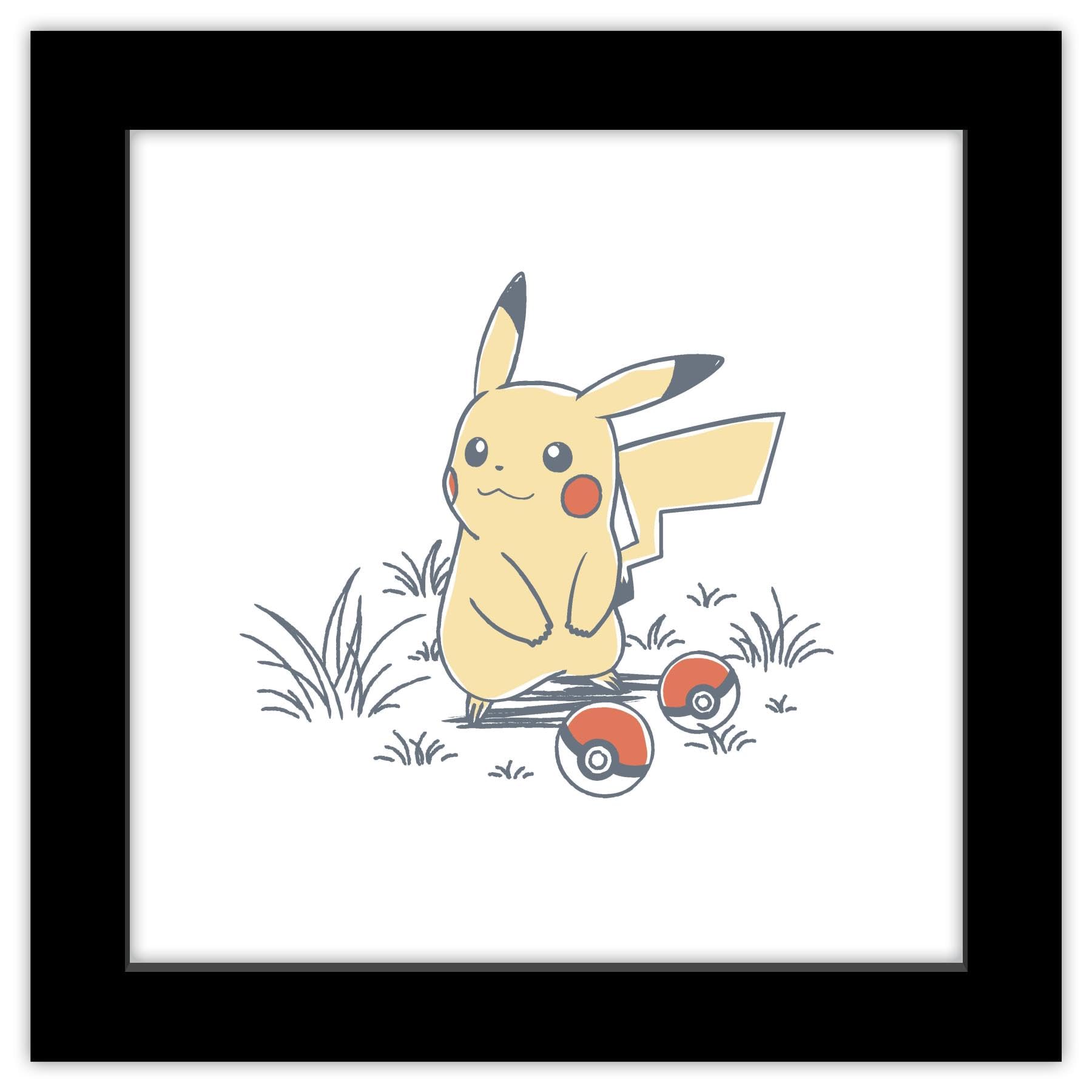Amazon.com: Trends International Gallery Pops Pokémon - Daily Sketch ...