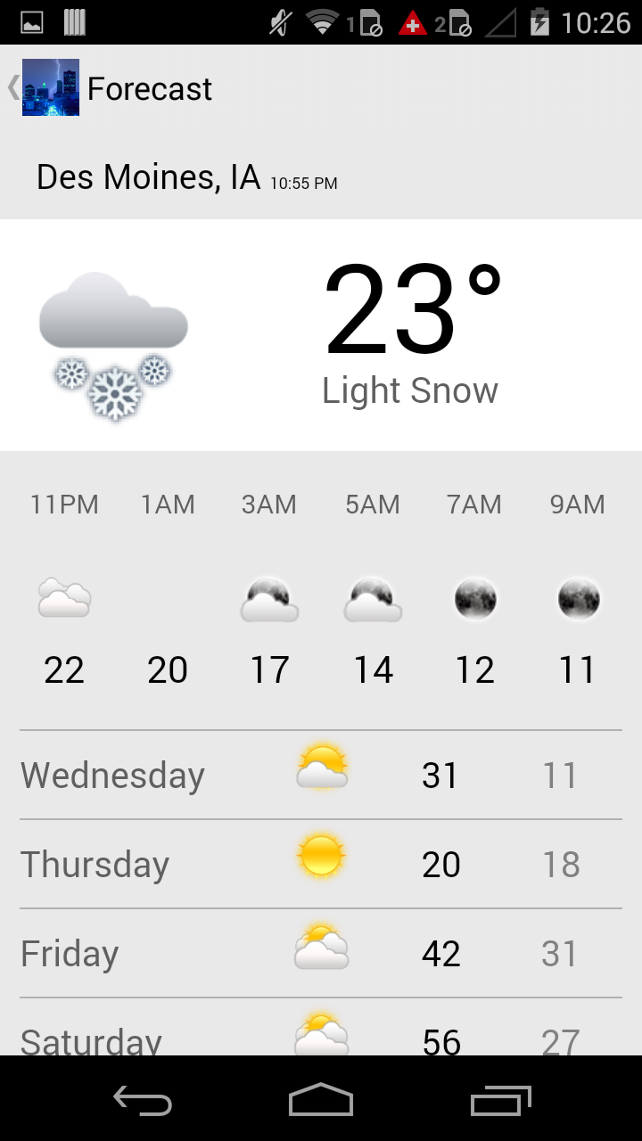 Des Moines Weather Radar - App on Amazon Appstore