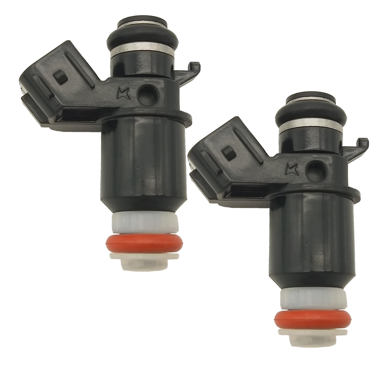 Amazon.com: JESBEN 15710-14G00 2pcs Fuel Injectors 4 Holes Replacement ...
