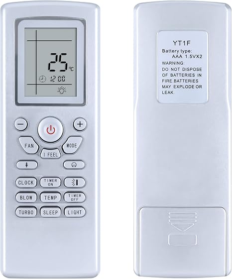 Amazon.com: YT1F Replacement AC Universal Remote Control Compatible for ...