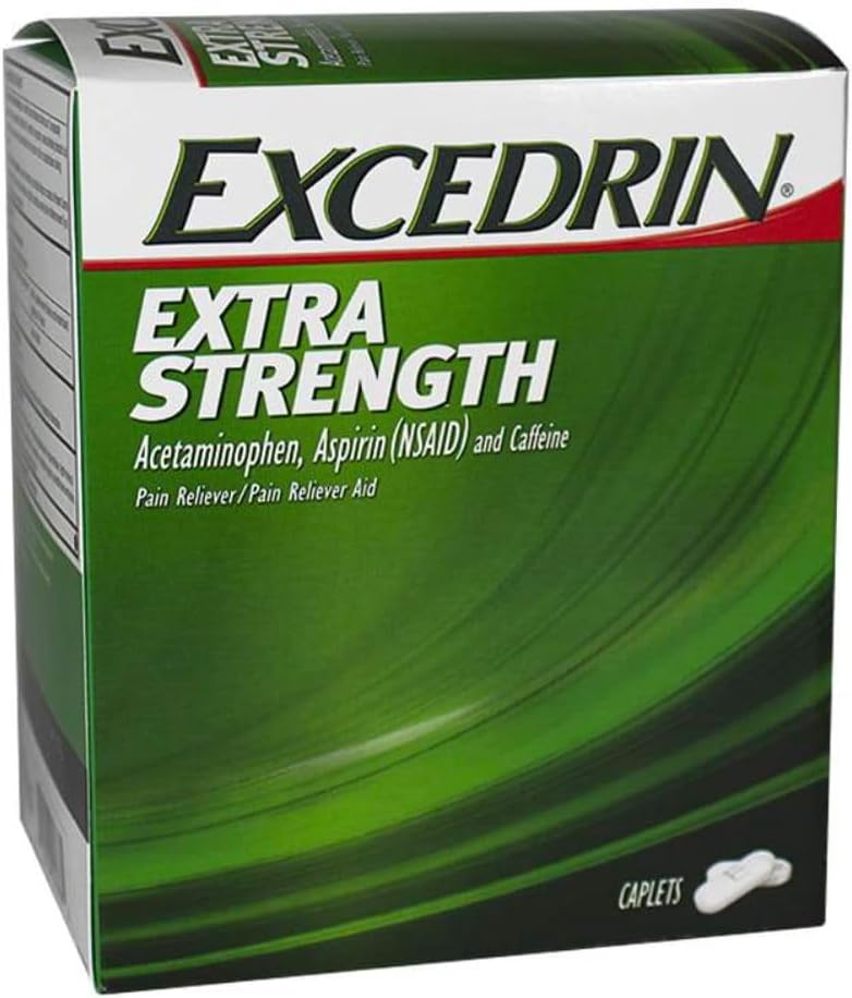 Amazon.com: Excedrin Extra Strength Caplets for Headache Pain Relief ...