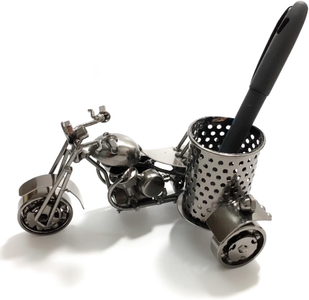 Amazon.com: XNENPOW Metal Office Desktop Accessories Set, Creative ...