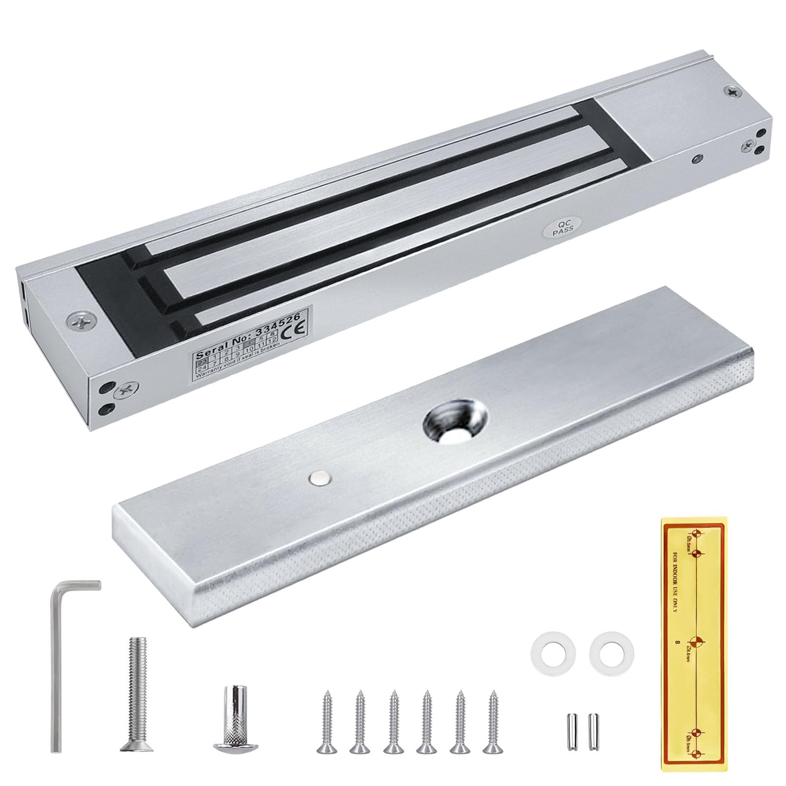 Snapklik.com : 600lb Electric Magnetic Door Lock 12V Electromagnetic ...